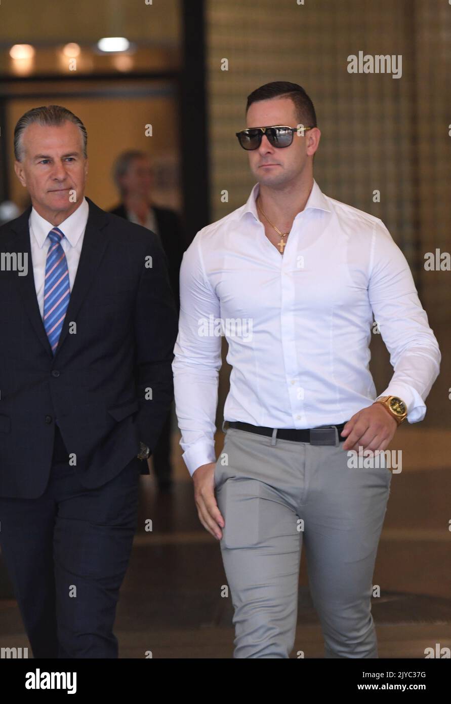 Daniel Katsogiannis and his father retired Detective Superintendent ...