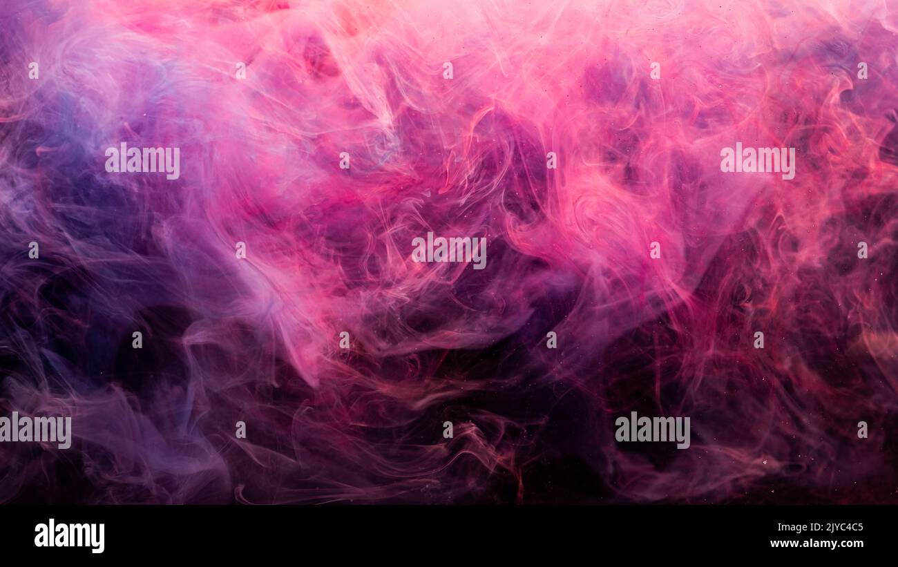 neon smoke colorful abstract background pink steam Stock Photo - Alamy
