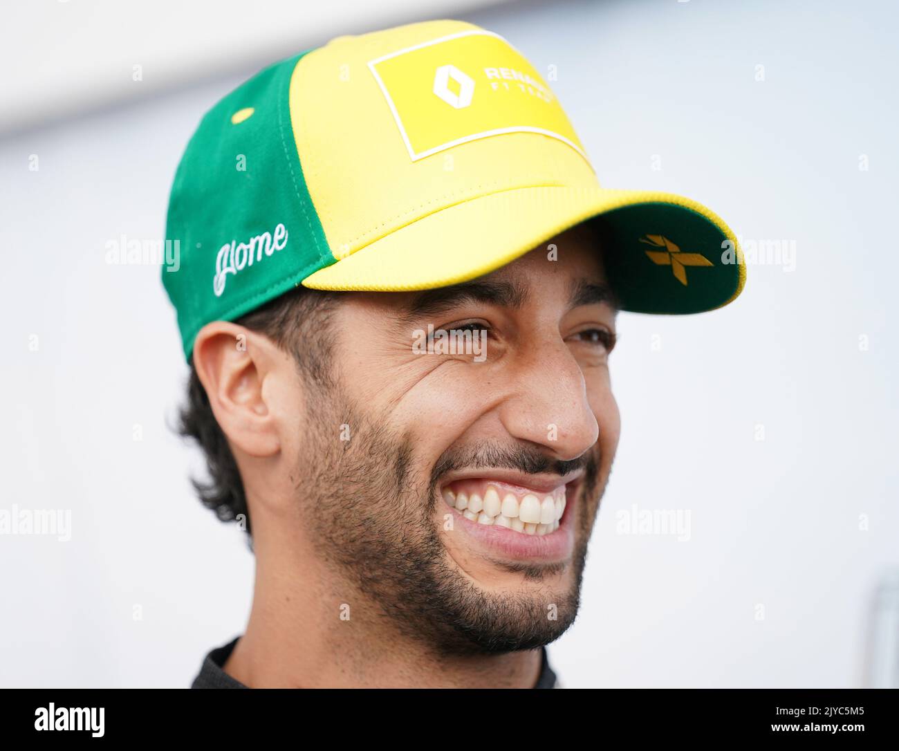 Daniel Riccardo of Renault is seen ahead of the Formula 1 Australian ...