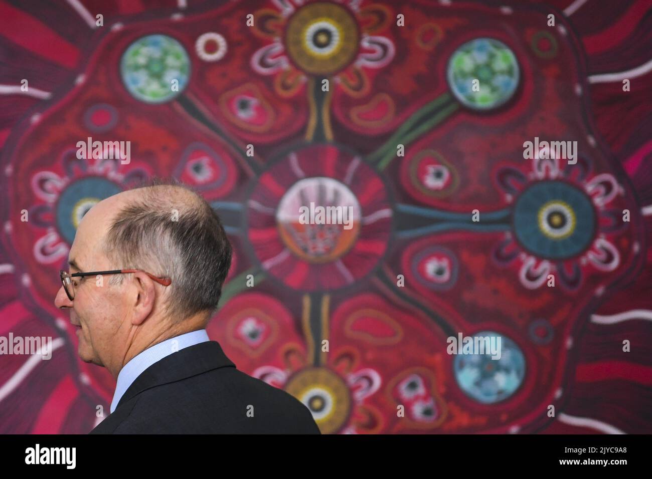 Deputy Chief Medical Officer Professor Paul Kelly arrives for a press ...