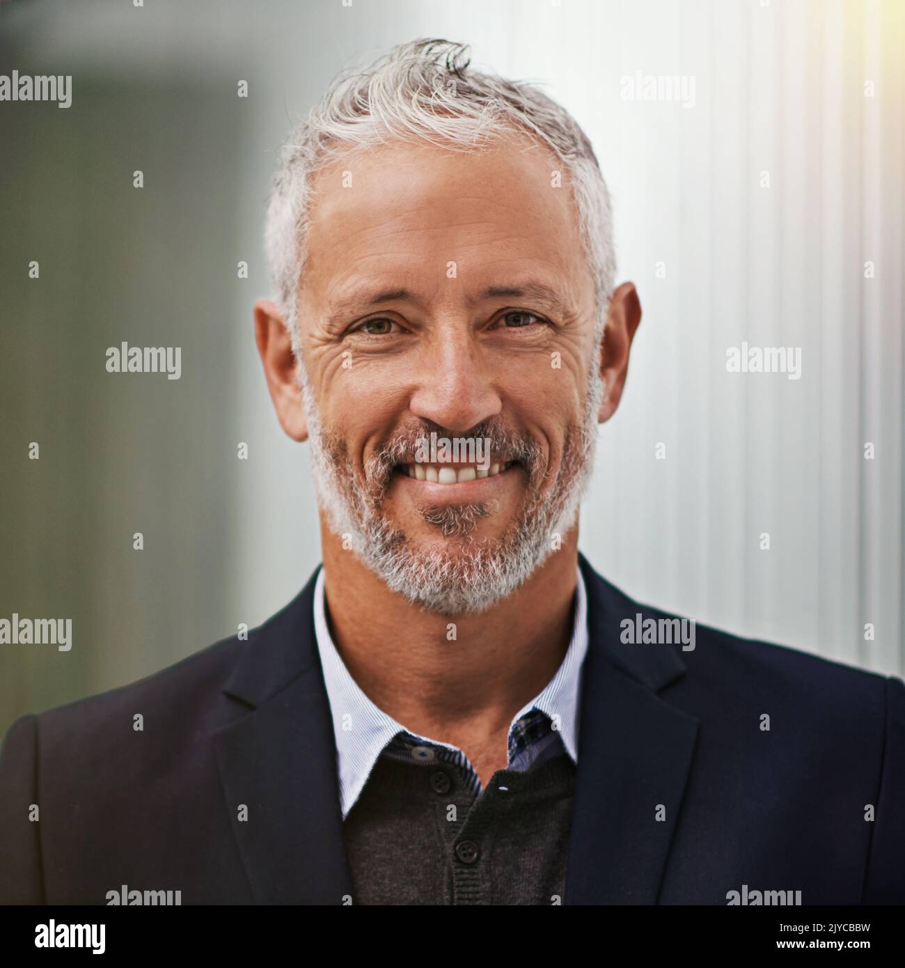 Confident office executive hi-res stock photography and images - Alamy