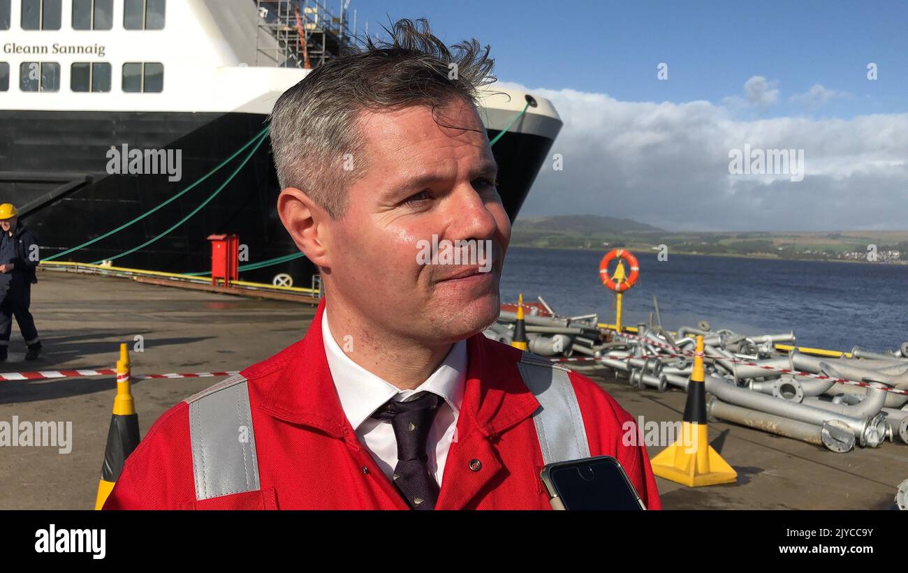 File photo dated 07/10/19 of former finance secretary Derek Mackay, who ...