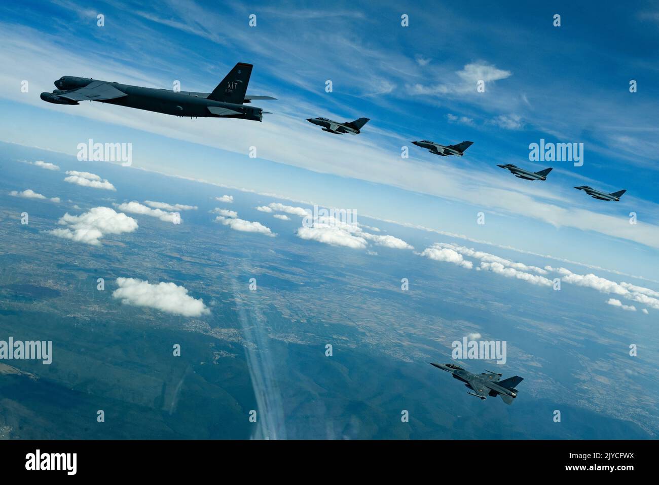 Germany. 23rd Aug, 2022. A U.S. Air Force 23rd Bomb Squadron B-52H ...