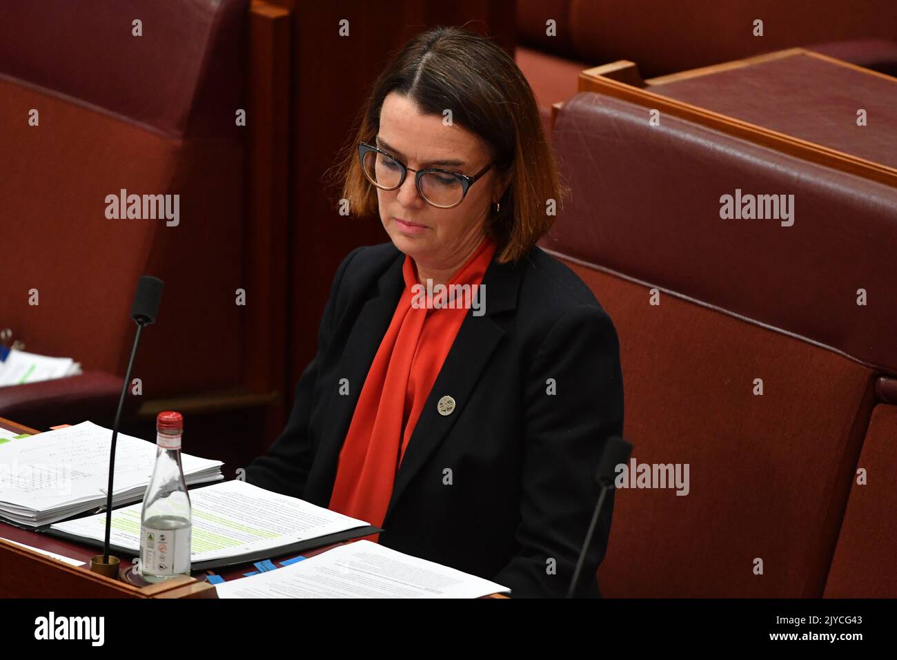 Minister for Families Anne Ruston during Question Time in the Senate ...