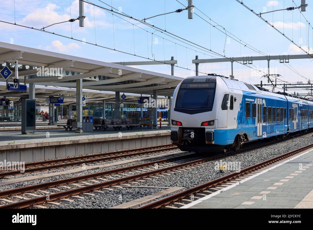 Keolis Blauwnet Stadler Flirt local commuter sprinter train at the ...