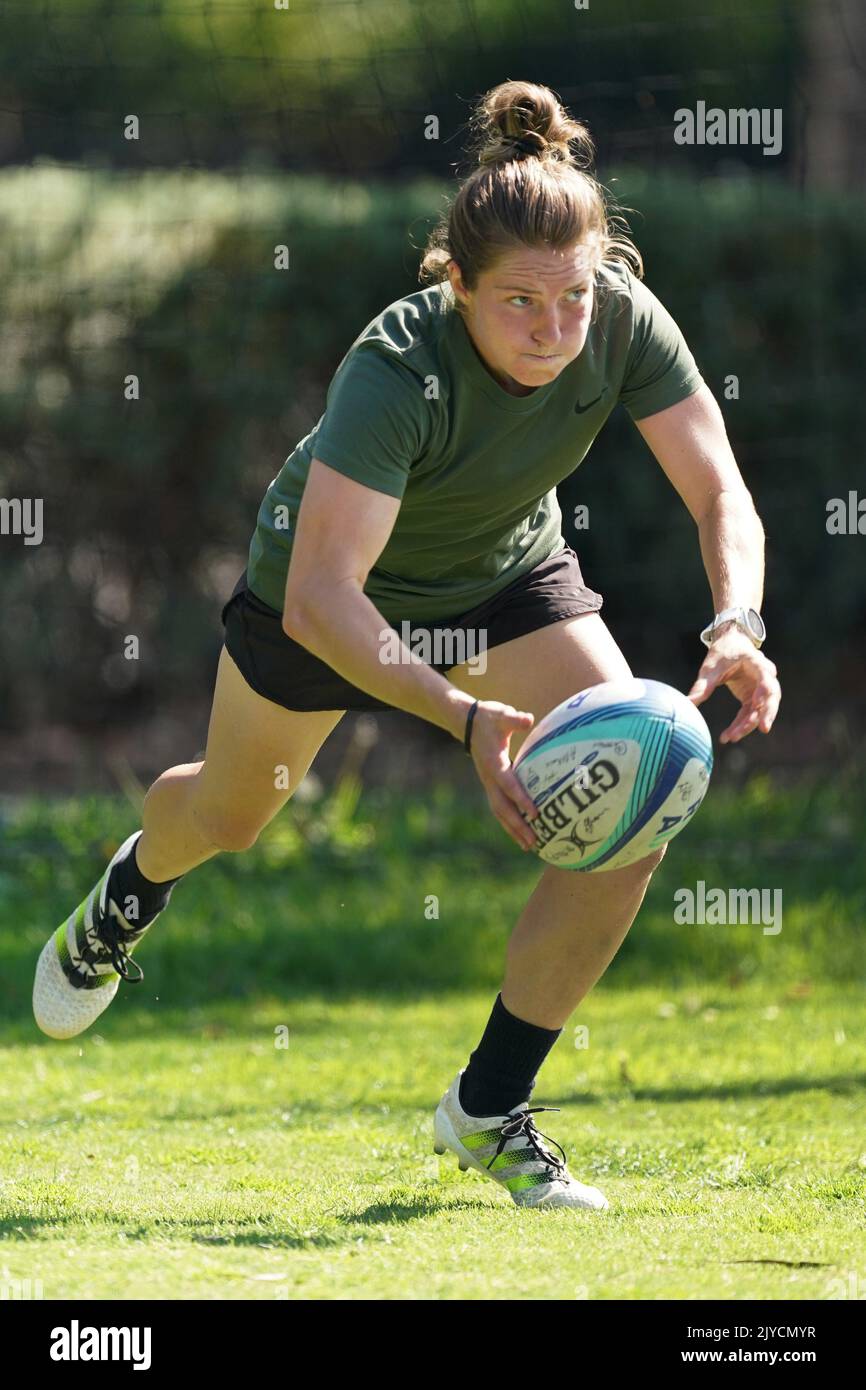 Georgia Cormick of the Melbourne Rebels Super W team continues to train ...