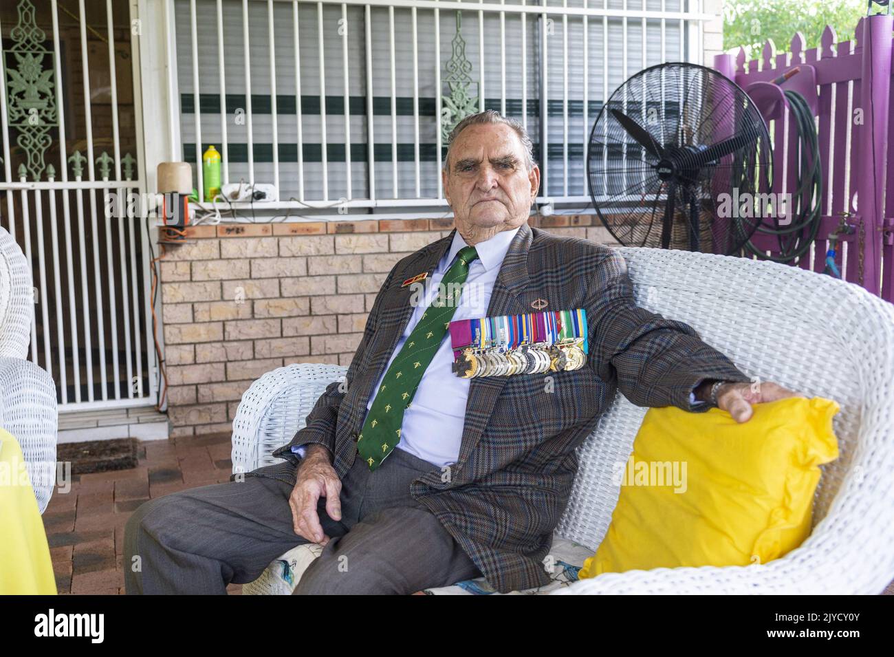 Australia's oldest surviving Victoria Cross (VC) recipient Keith Payne ...