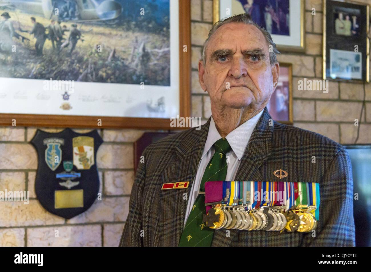 Australia's oldest surviving Victoria Cross (VC) recipient Keith Payne ...