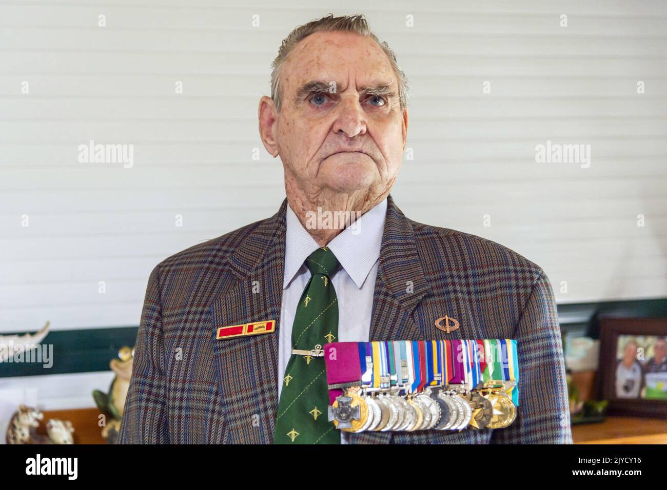 Australia's oldest surviving Victoria Cross (VC) recipient Keith Payne ...