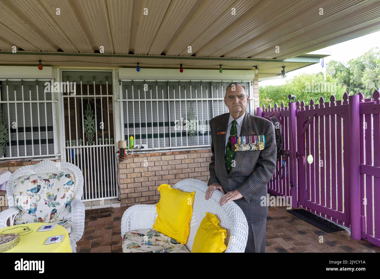 Australia's oldest surviving Victoria Cross (VC) recipient Keith Payne ...