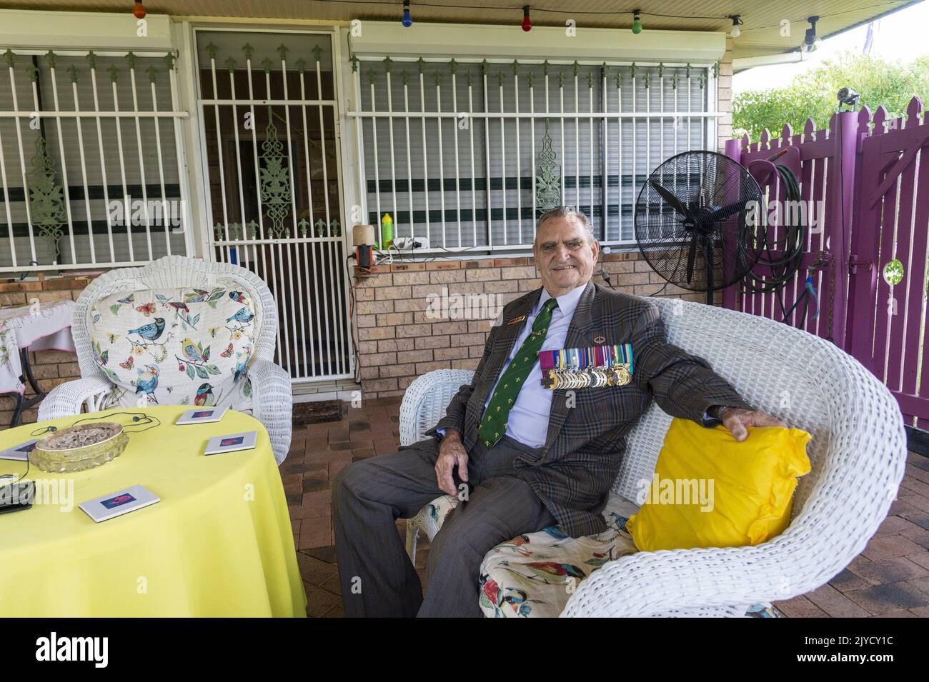 Australia's oldest surviving Victoria Cross (VC) recipient Keith Payne ...