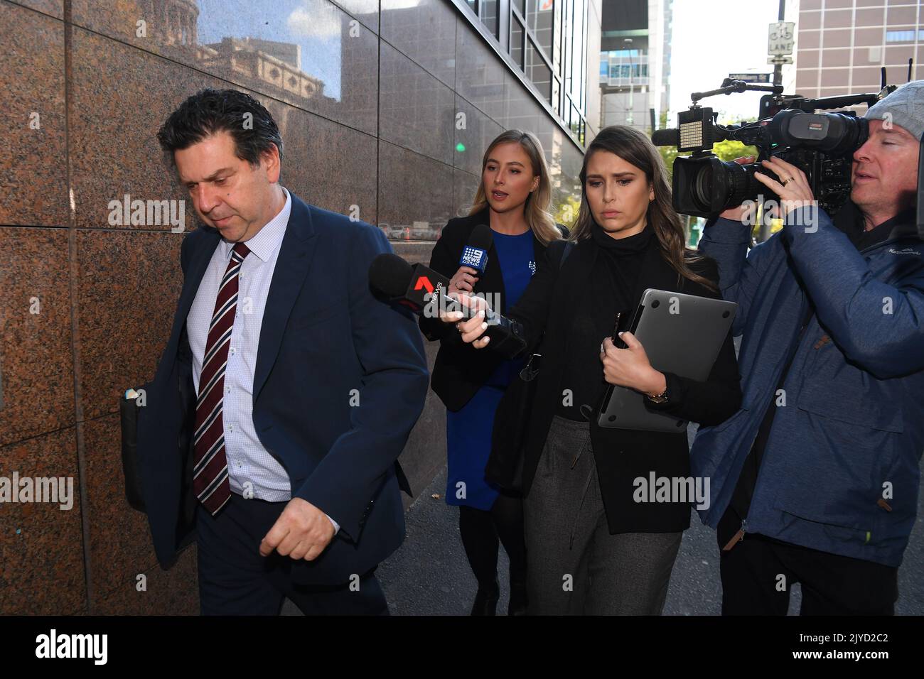 Mohinder Singh's lawyer Steven Pica departs the Melbourne Magistrates ...