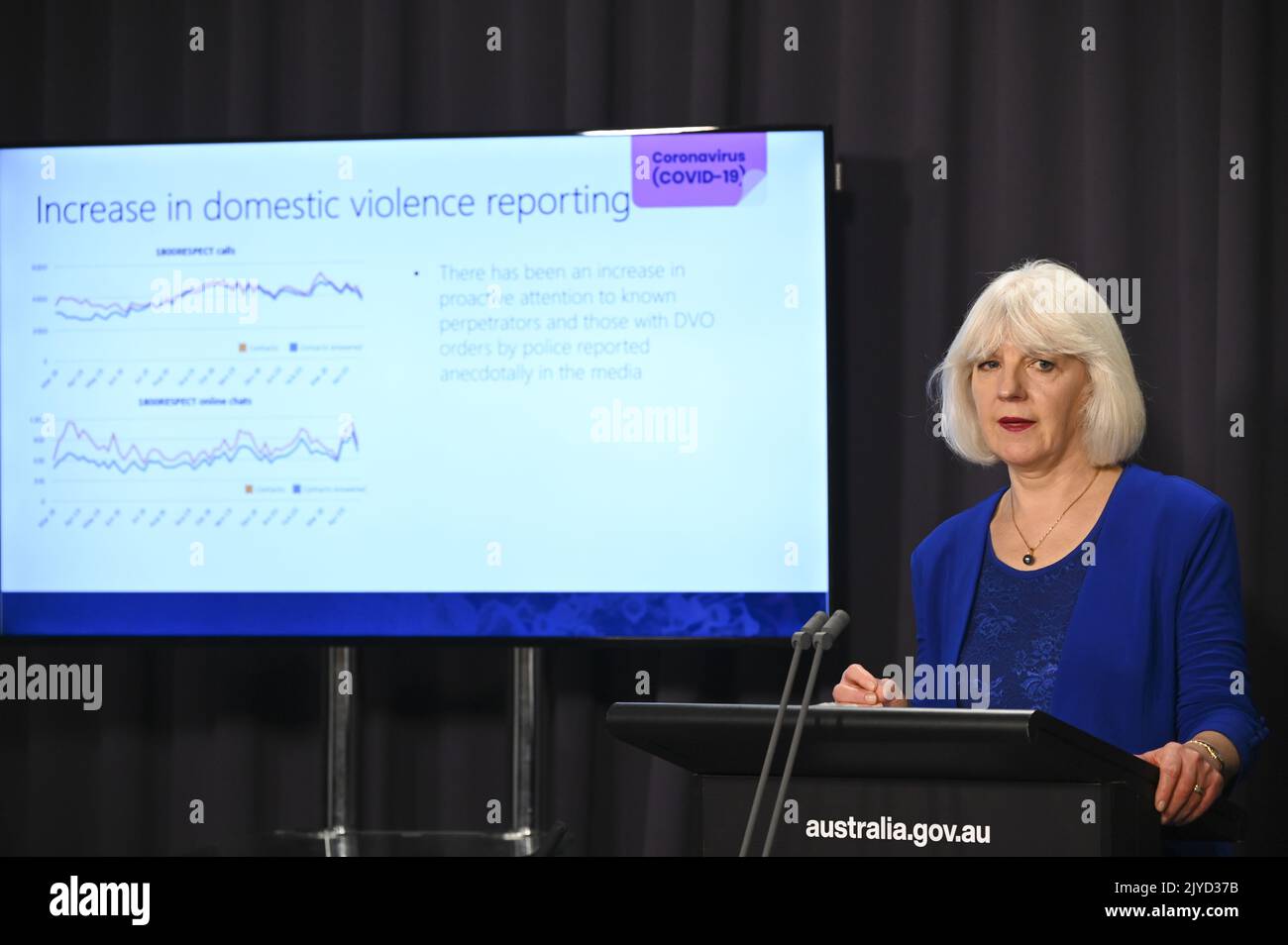 CEO of the National Mental Health Commission Christine Morgan speaks to ...