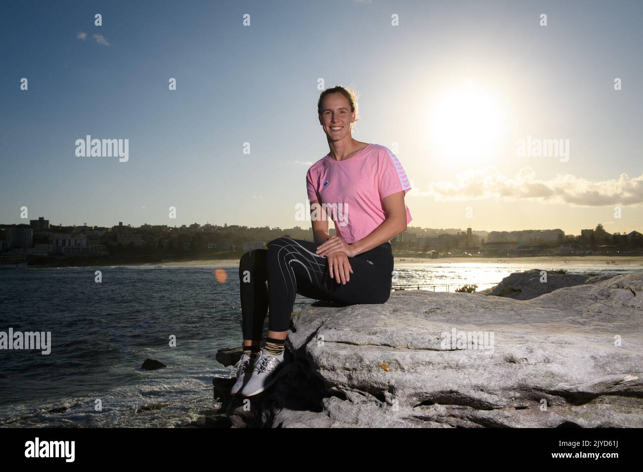 Australian Olympic swimmer Bronte Campbell poses for a photograph in ...