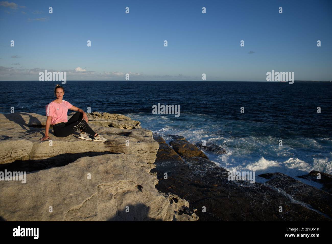 Australian Olympic swimmer Bronte Campbell poses for a photograph in ...