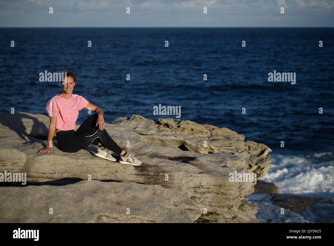 Australian Olympic swimmer Bronte Campbell poses for a photograph in ...