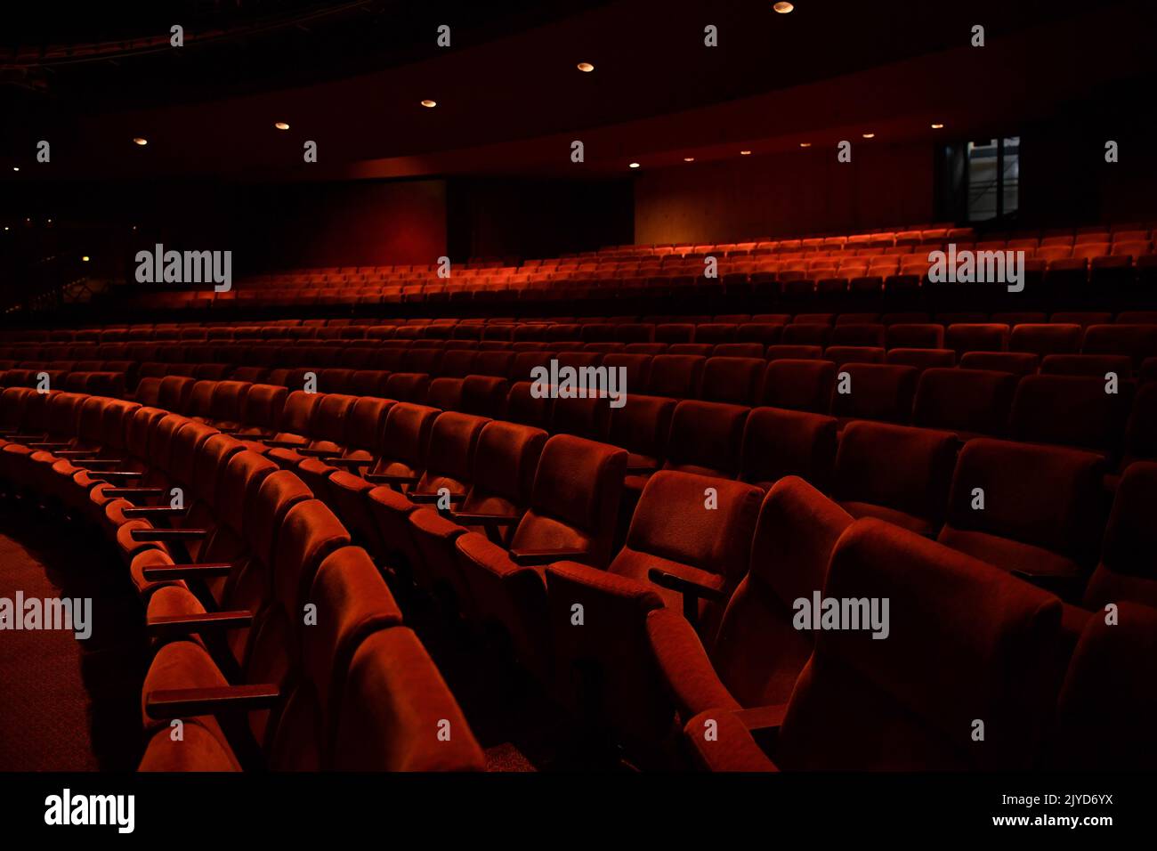 A general view at the Theatre Royal in Sydney, Thursday, May 7, 2020 ...
