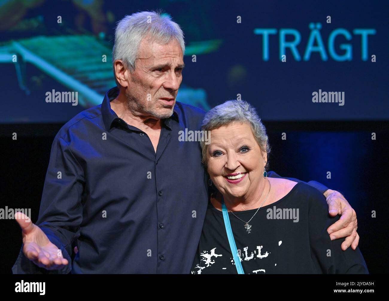 07 September 2022, Brandenburg, Frankfurt (Oder): Gojko Mitic, German ...