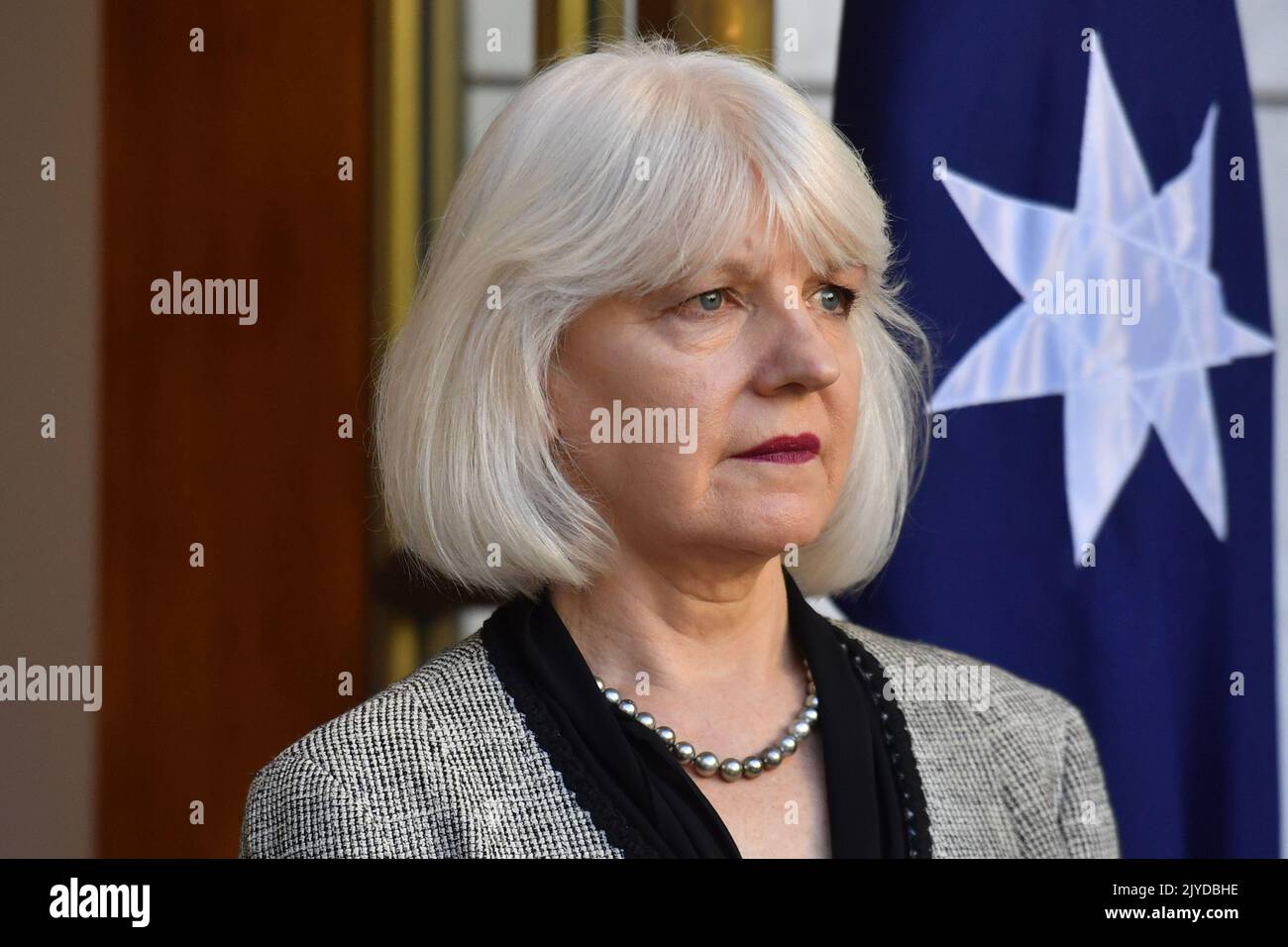 National Mental Health Commission CEO Christine Morgan at a press ...