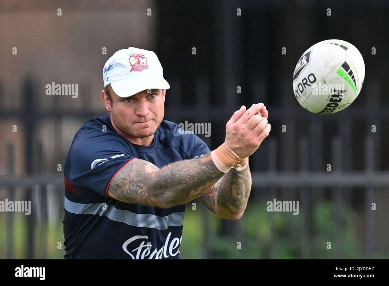 Sydney Roosters' Jake Friend during a training session at Kippax Lake ...