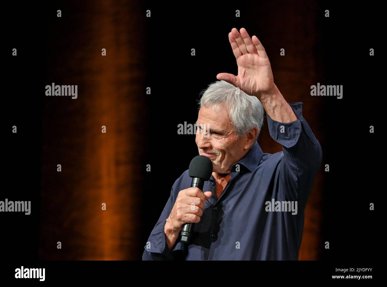 07 September 2022, Brandenburg, Frankfurt (Oder): Gojko Mitic, German ...