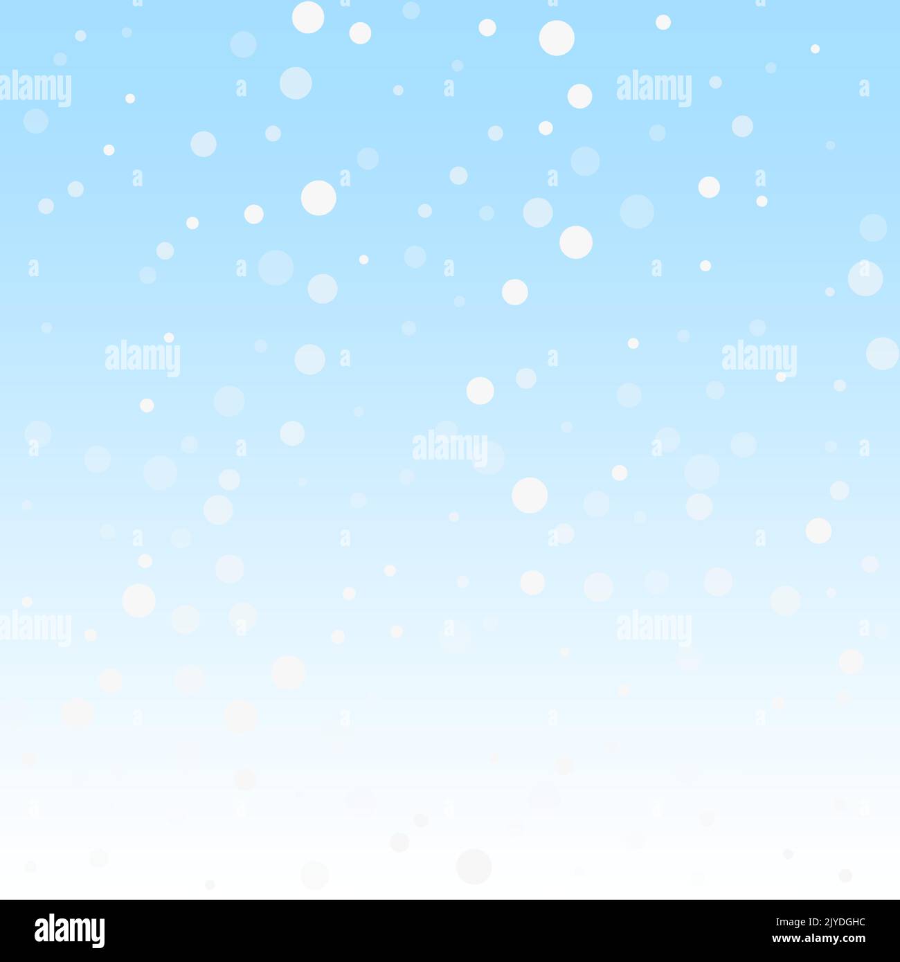 Christmas falling snow background. Subtle flying snow flakes and stars ...