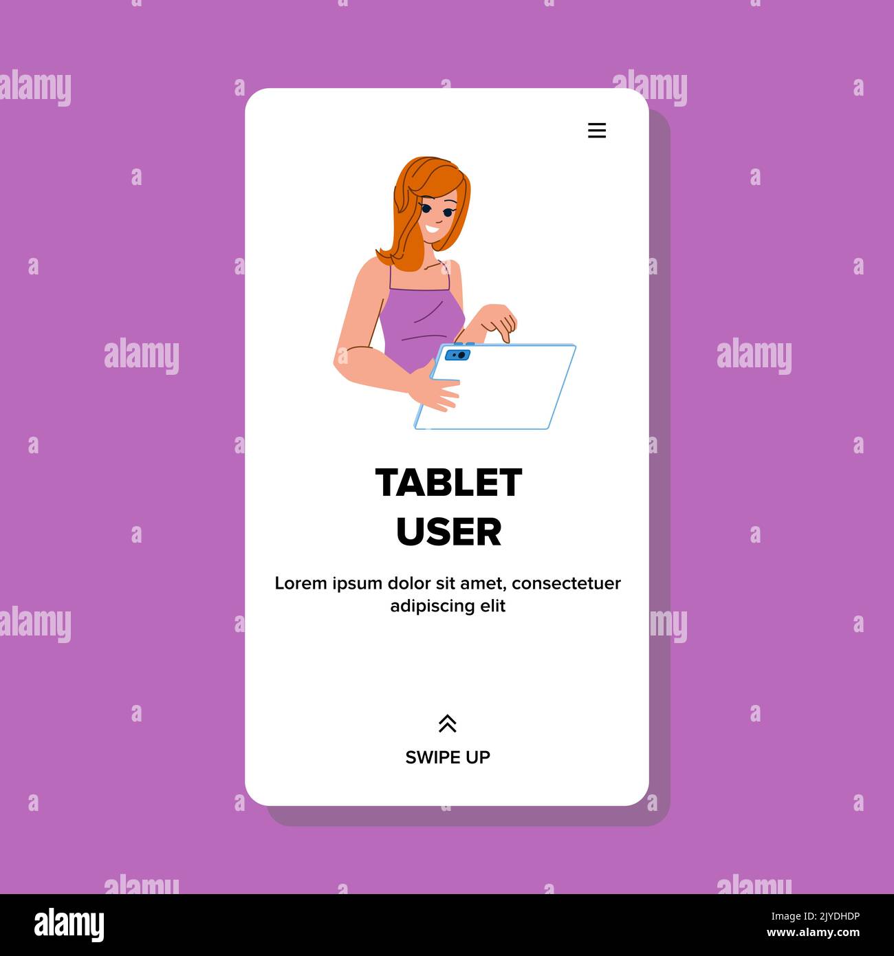 Man using home control Stock Vector Images - Alamy