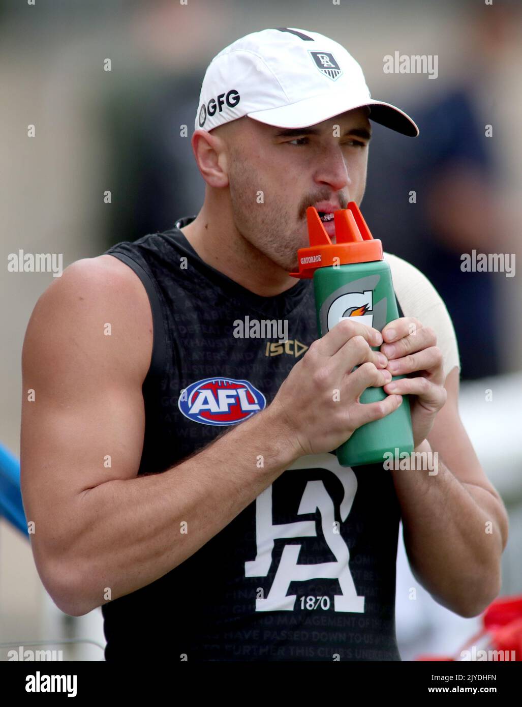Sam Powell-Pepper during a Port Adelaide Power training session at ...