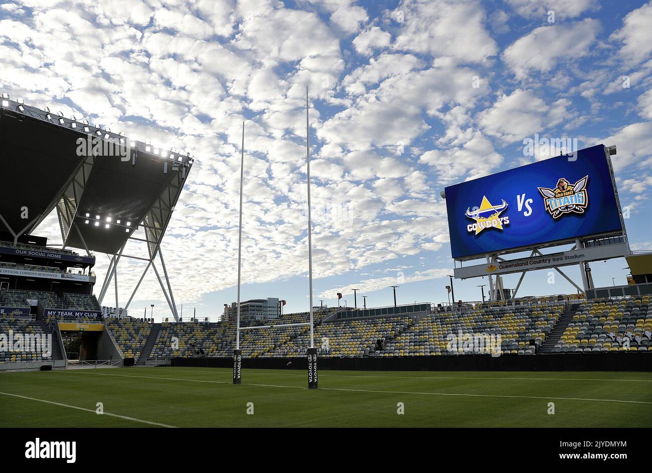 General view prior to the Round 3 NRL match between the North ...