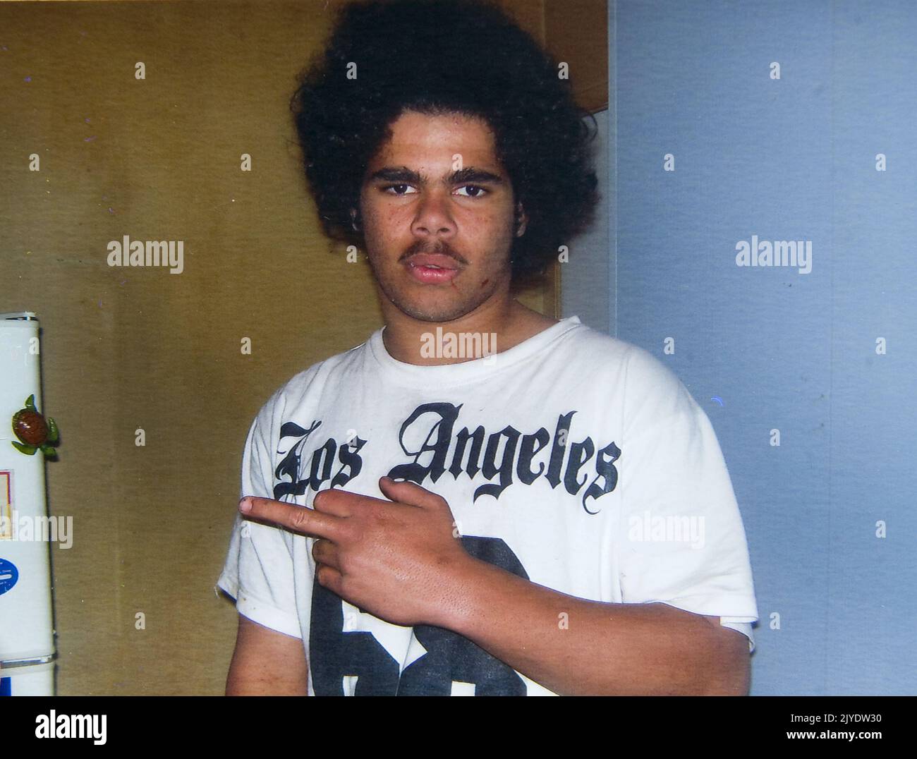 An undated copy photo, taken Thursday, March 11, 2010, of 18 year-old ...