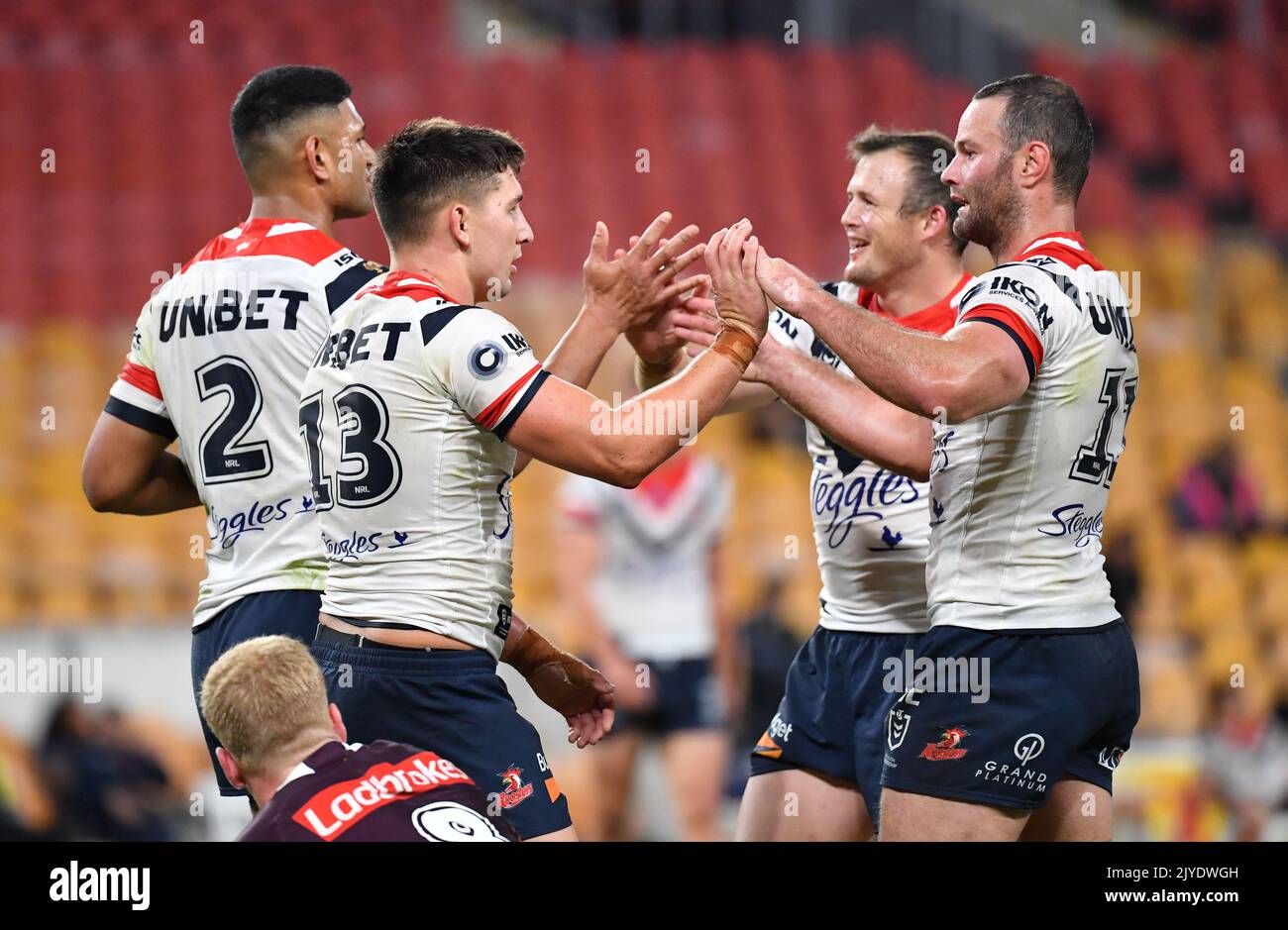 Daniel Tupou, Victor Radley, Brett Morris and Boyd Cordner of the ...