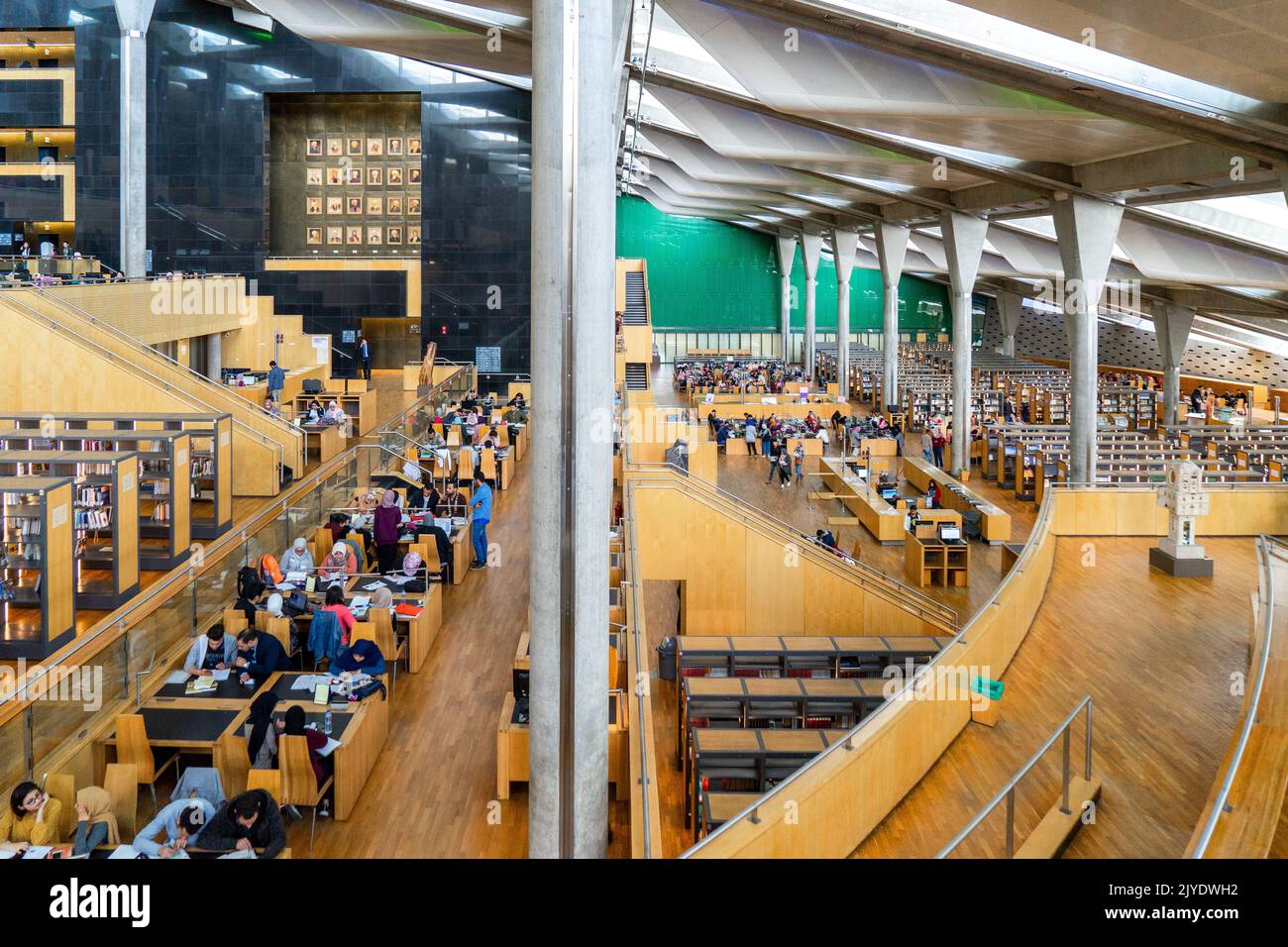 Library of Alexandria, Egypt Stock Photo - Alamy