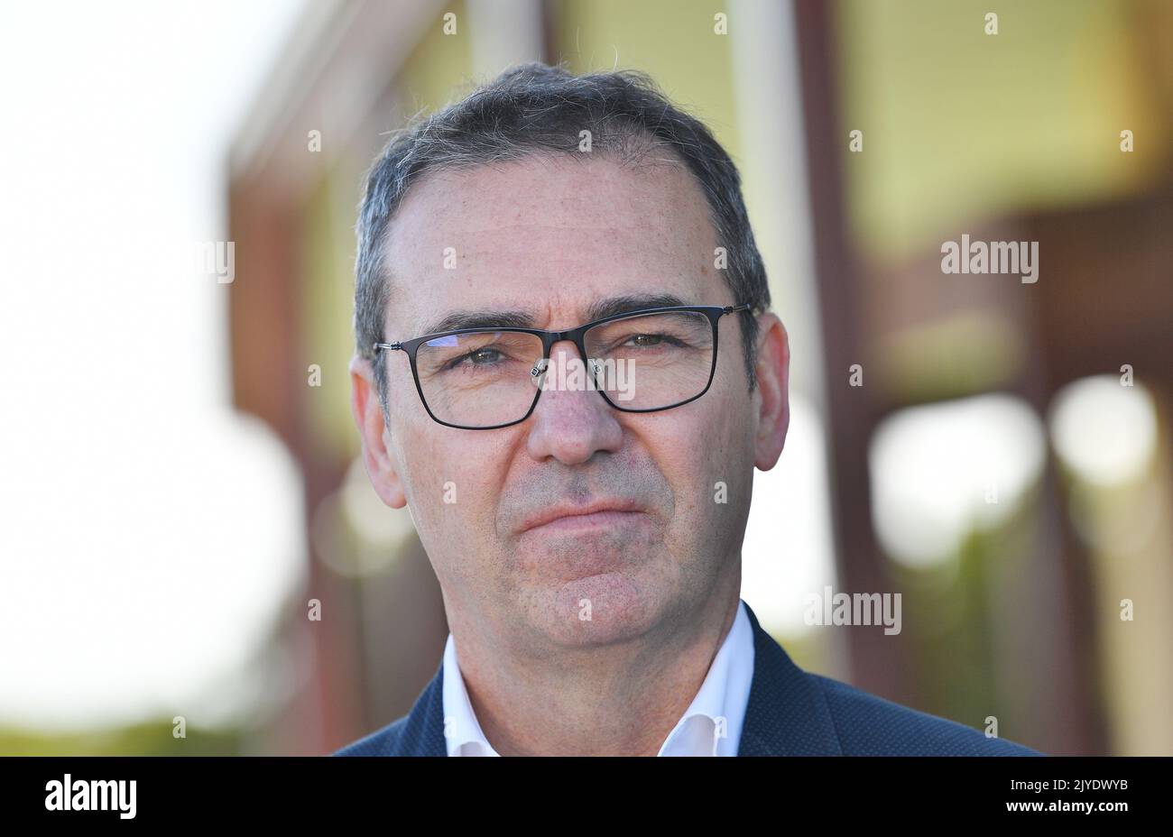 South Australian Premier Steven Marshall during a tour of Kangaroo ...