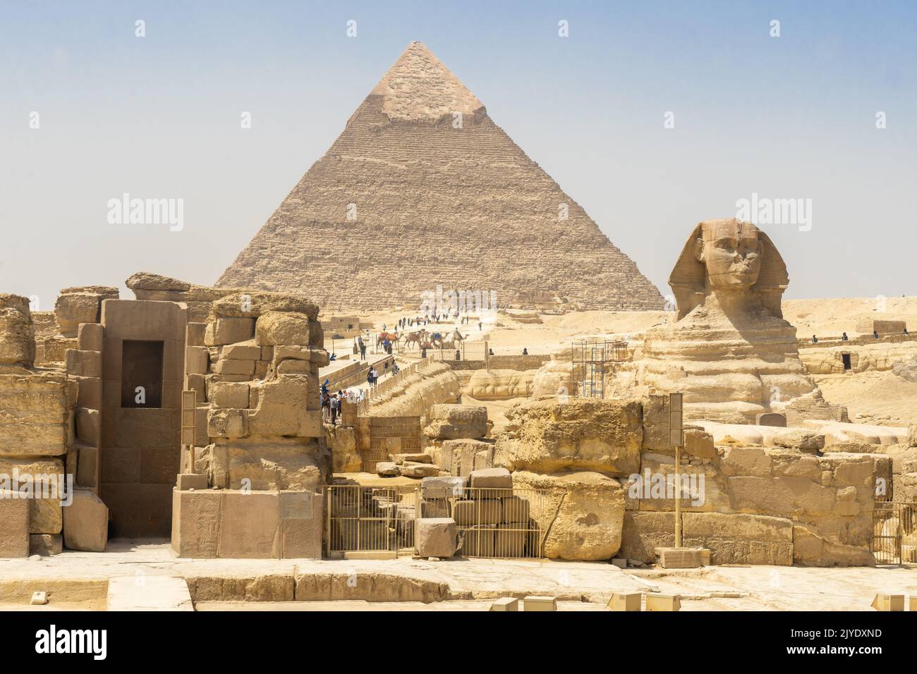 Pyramids of Giza, Cairo, Egypt Stock Photo - Alamy
