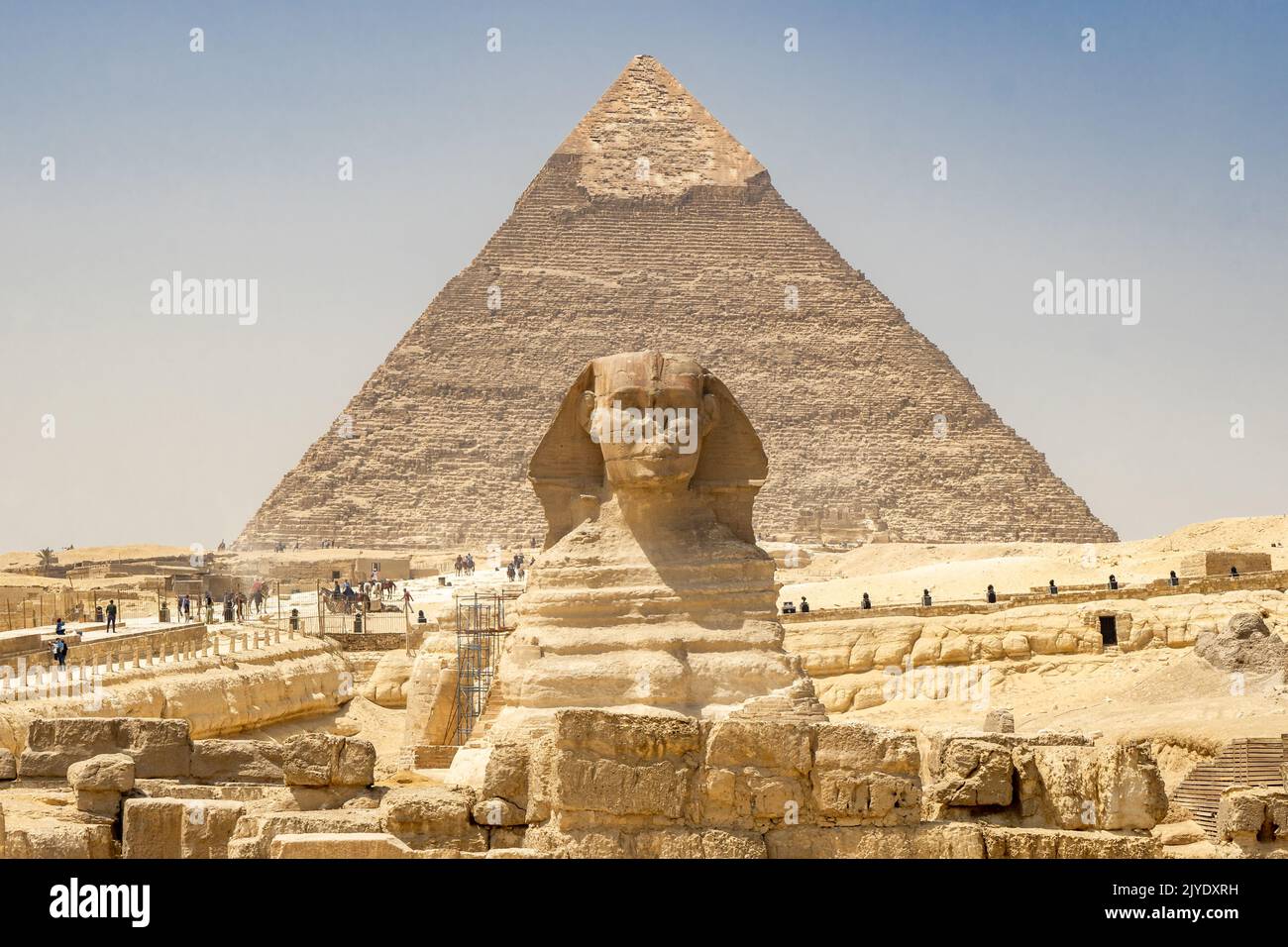 Pyramids of Giza, Cairo, Egypt Stock Photo - Alamy