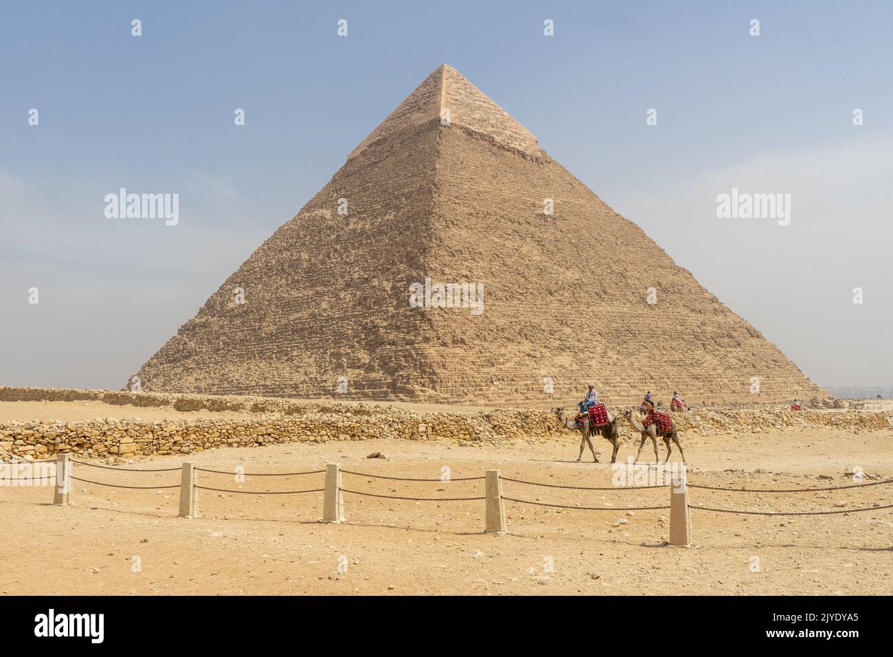 Pyramids of Giza, Cairo, Egypt Stock Photo - Alamy