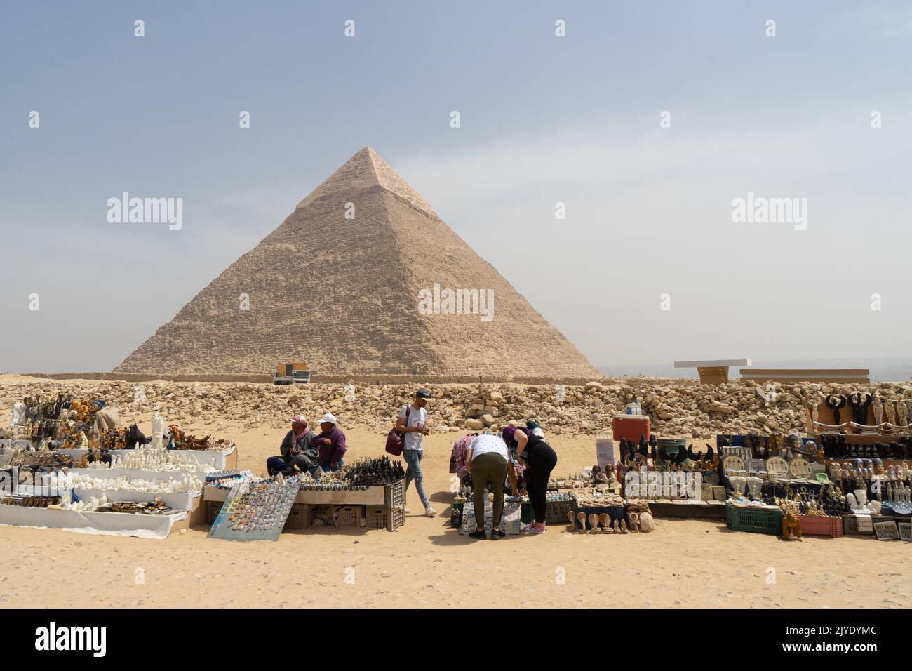 Pyramids of Giza, Cairo, Egypt Stock Photo - Alamy