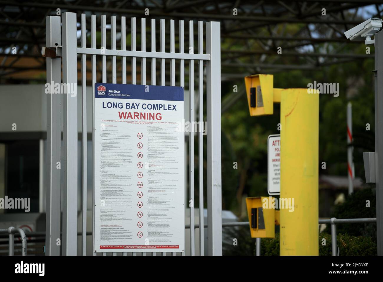 Signage at the Long Bay Correctional Complex in Sydney, Monday, June 8 ...