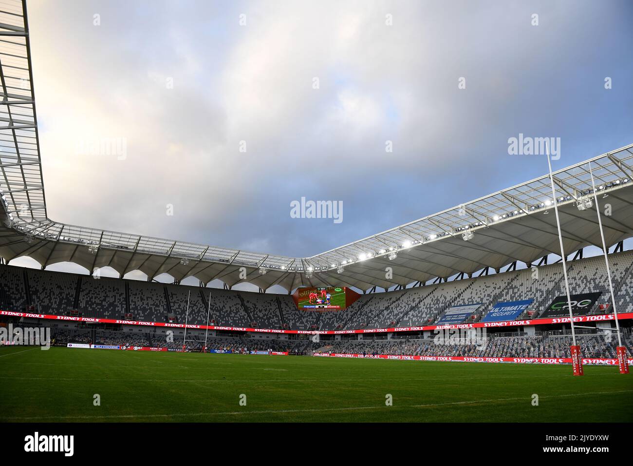 A general view during the Round 4 NRL match between the Canterbury ...