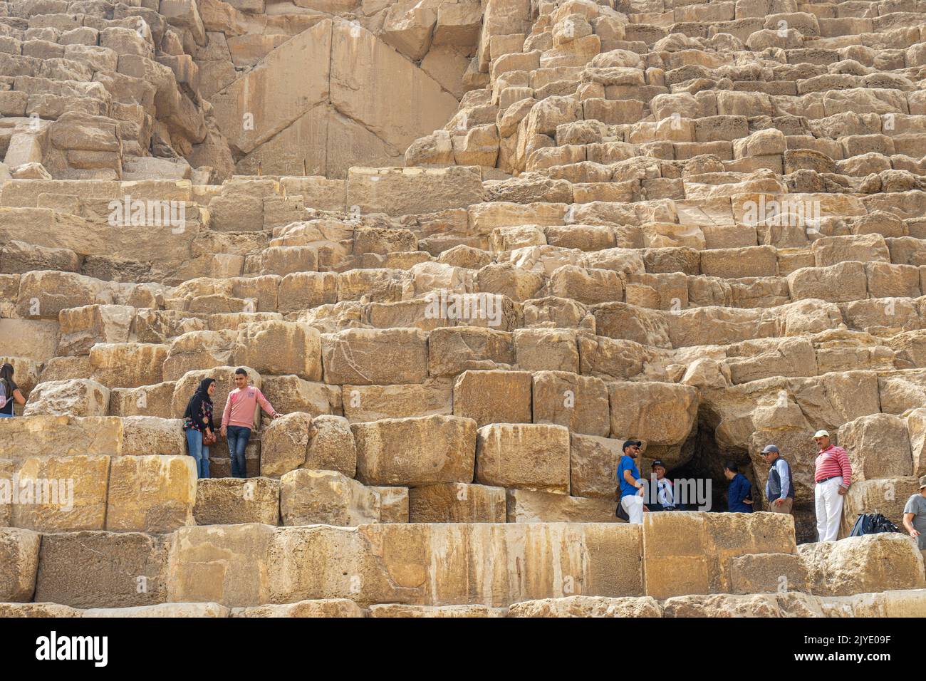Pyramids of Giza, Cairo, Egypt Stock Photo - Alamy