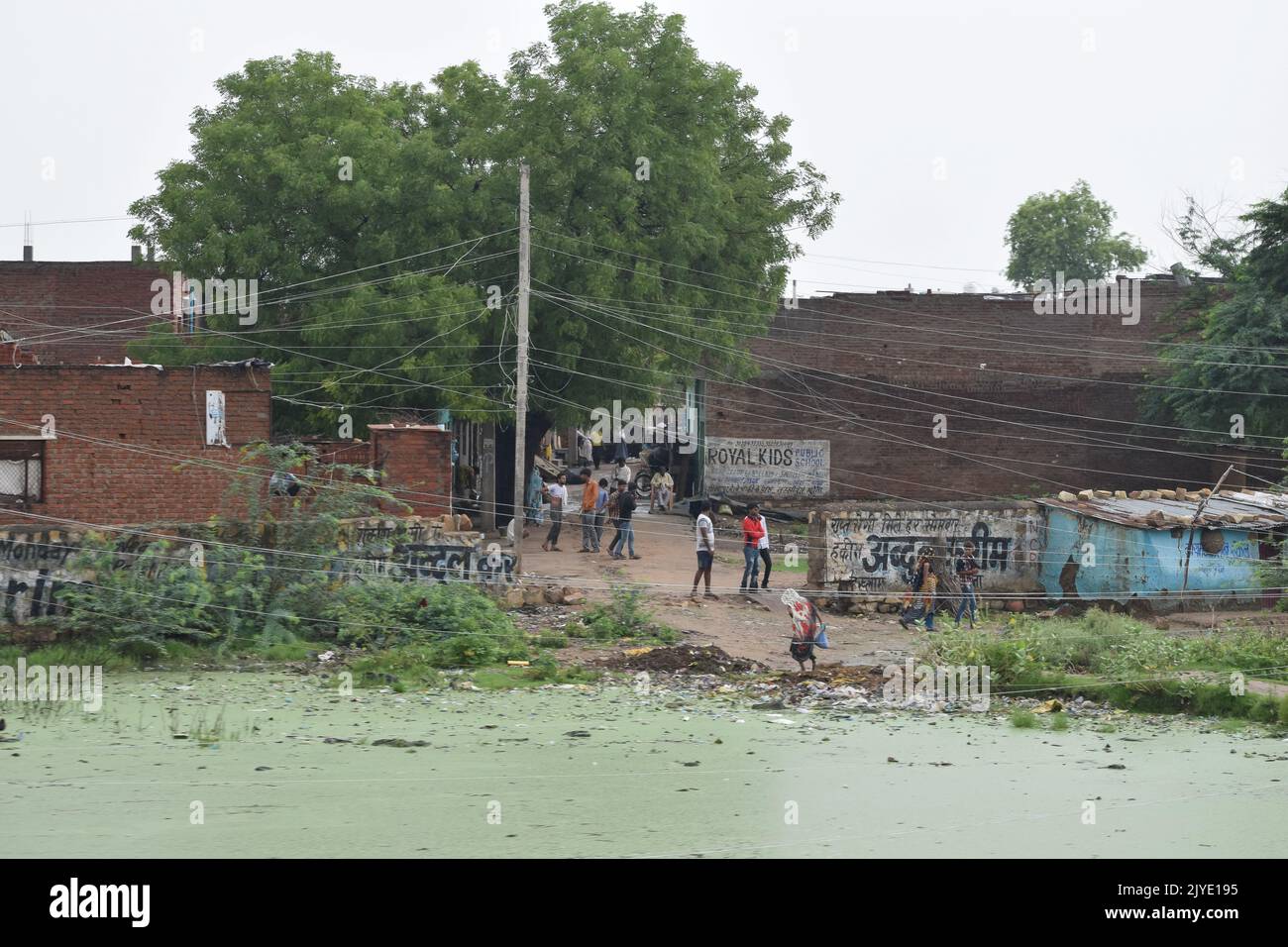 Indian Village scenery from a an old village Stock Photo - Alamy