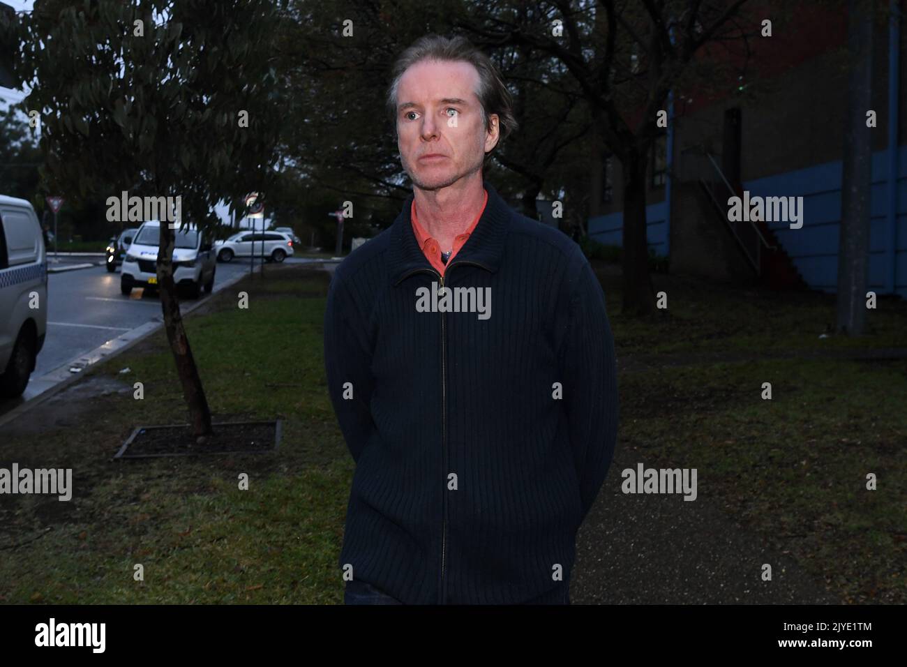 Jonathan Peter Doig leaves Sutherland Police Station in Sydney ...