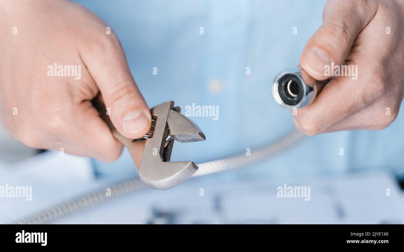 Plumbing project in house.Drawing,diagrams,plan of water supply of ...