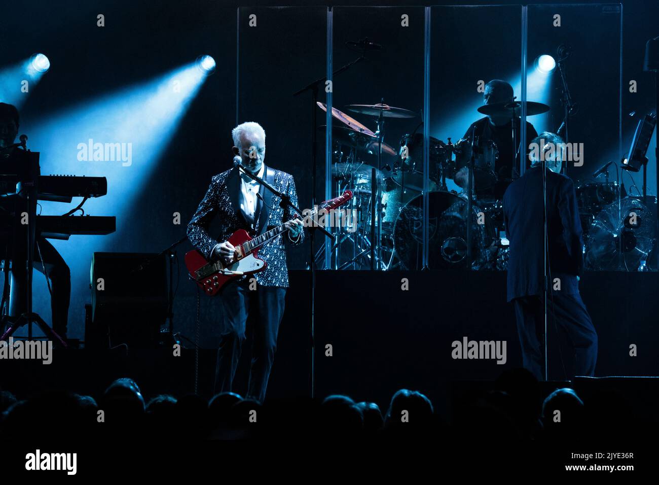 Toronto, Canada. 07th Sep, 2022. Guitarist Phil Manzanera of Roxy Music ...