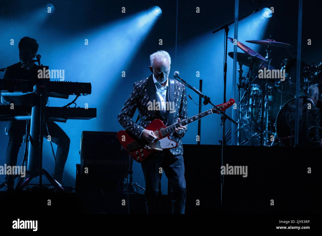 Toronto, Canada. 07th Sep, 2022. Guitarist Phil Manzanera of Roxy Music ...