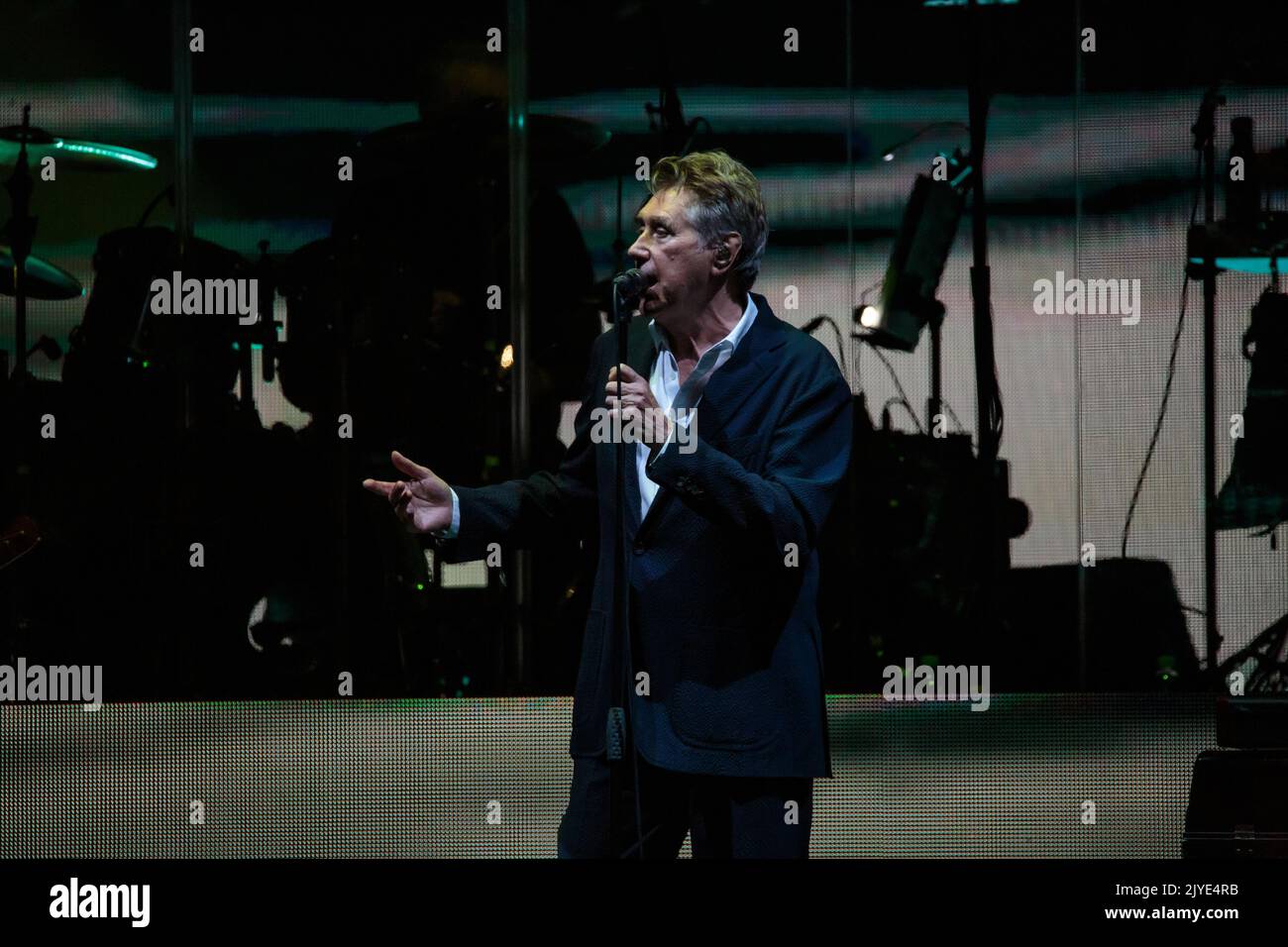 Toronto, Canada. 07th Sep, 2022. Bryan Ferry lead singer of Roxy Music ...