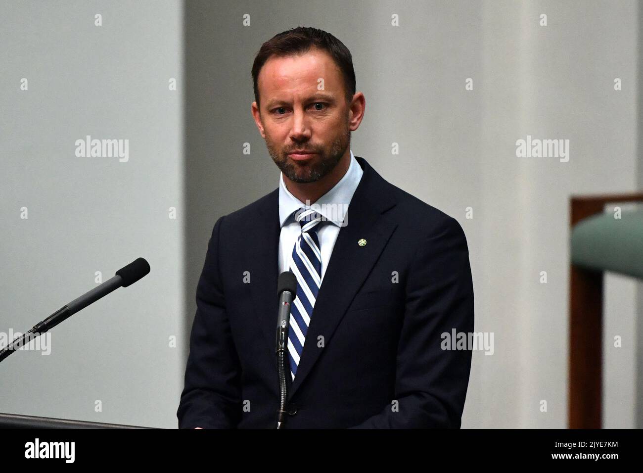 Liberal member for Stirling Vince Connelly before Question Time in the ...