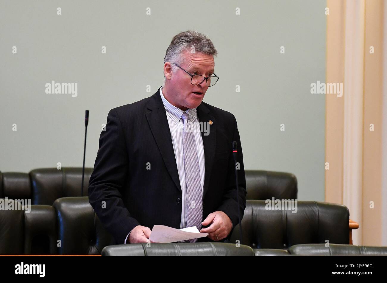 Queensland Labor Member for Cairns Michael Healy is seen during ...