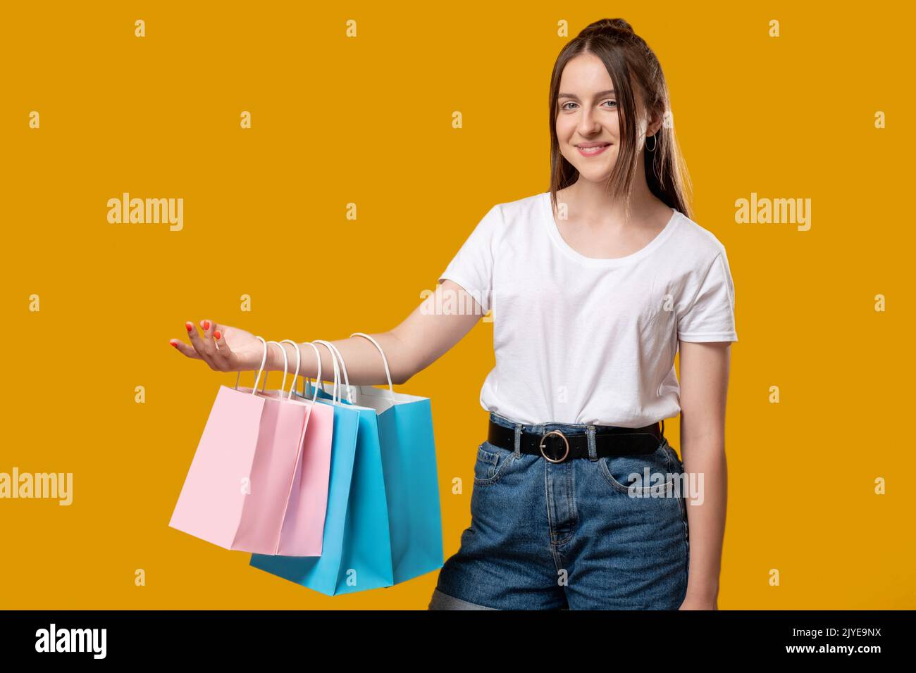 Shopaholic lifestyle hi-res stock photography and images - Alamy