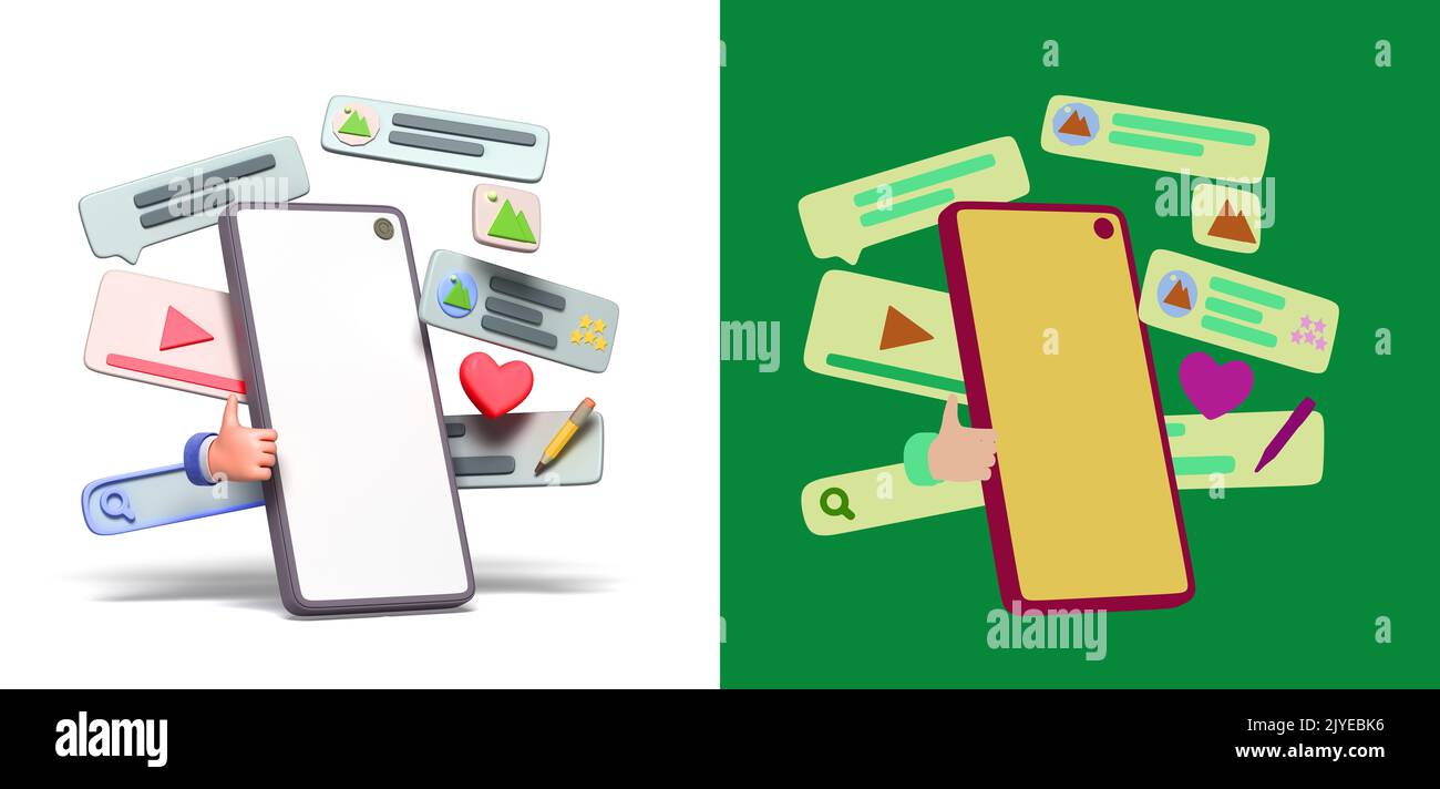 mobile software development concept smatrphone with ui elements around ... mobile software development concept smatrphone with ui elements around ...